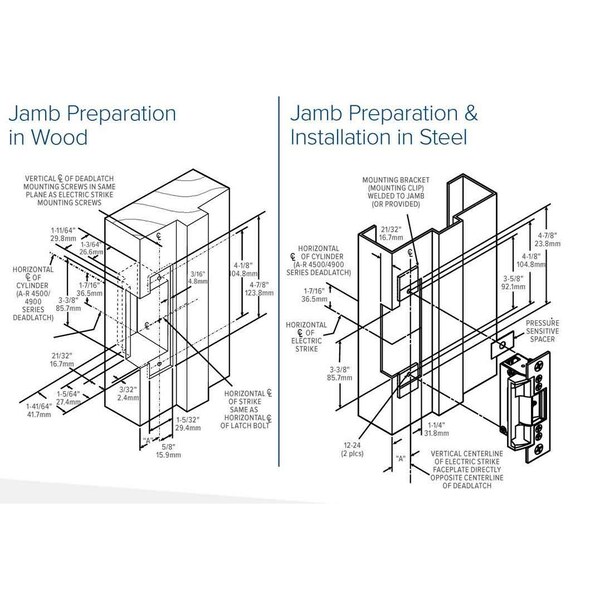 Adams Rite Adams Rite 7100 Series Electric Strike, 24VDC, For ...