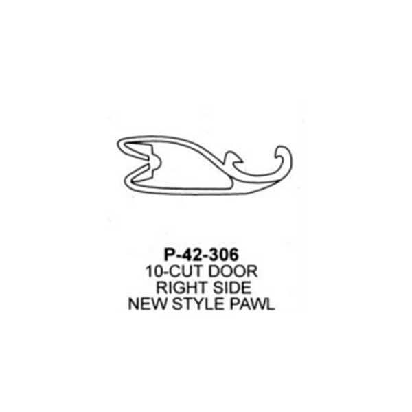 Asp Ford 10-cut door plastic pawl ASP-P-42-306 | Zoro