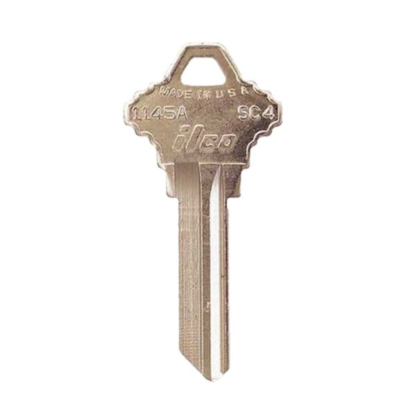 Ilco Key Blanks, 101-C SCHLAGE C ILCO-101-C | Zoro