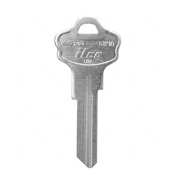 Ilco Key Blanks, KW10-NP ILCO-KW10-NP | Zoro