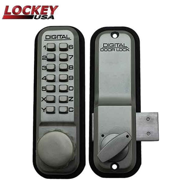Lockey 2200 - Narrow-Stile Mechanical Keypad Keyless Deadbolt Lock ...