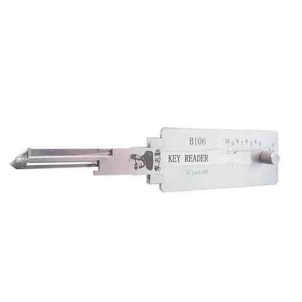 Original Lishi B106 / B107 GM (Non-Warded) Key Reader OLS-B106-B107-AG ...