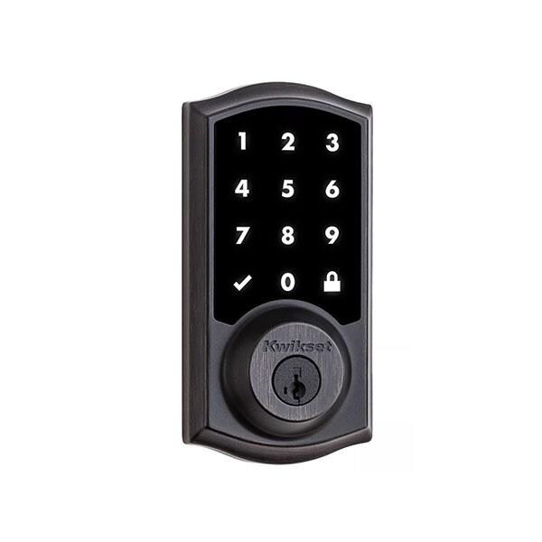 Kwikset KwikSet: 916 SmartCode Traditional Electronic Deadbolt with ...