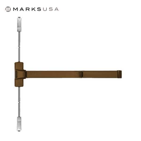 Marks Usa MarksGrd. 1 36" Rim Panic Surface Vertical Rod Exit Device ...