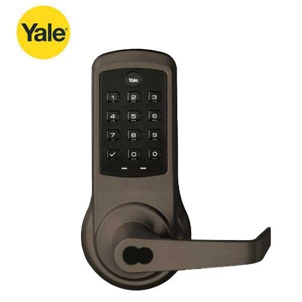 Yale Nextouch Keypad Access Bored Lock w / PushButton Keypad Cylinder ...