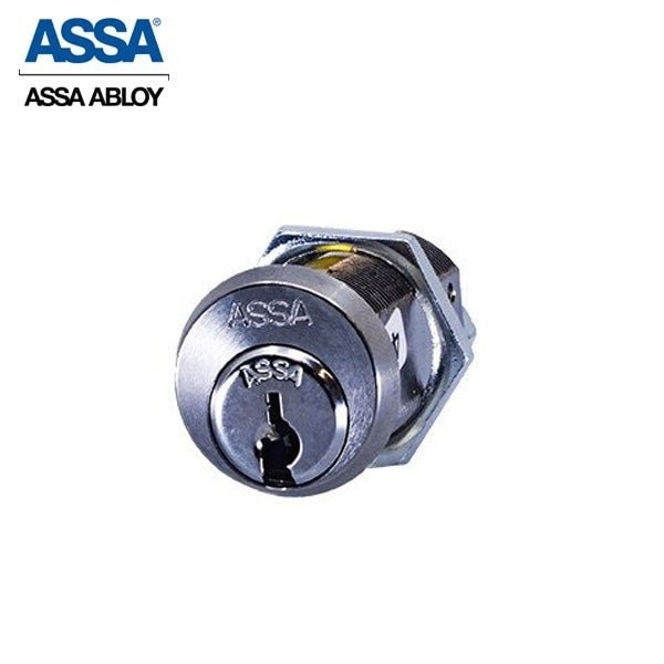 Assa Abloy Maximum + Key Retaining Cam Lock 360 Degree Bright Chrome KD ...