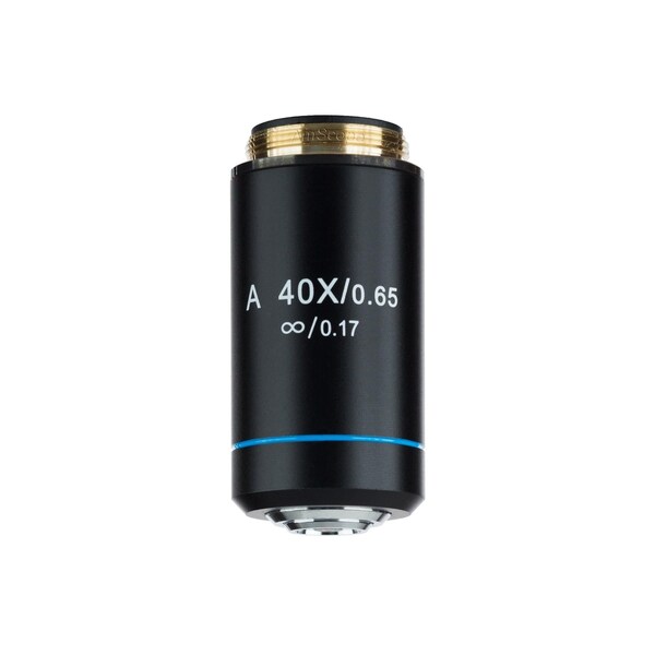 Amscope 40X Infinity Achromatic Microscope Objective with Black Finish ...