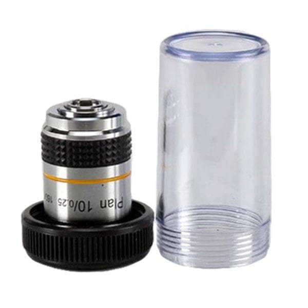 Amscope 10X Plan Achromatic Microscope Objective PA10X-YX | Zoro