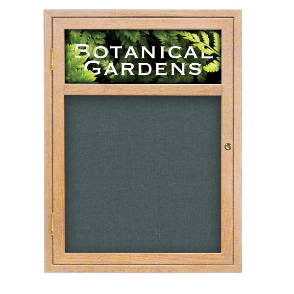 United Visual Products Letterboard, Hdr, 72x48, Black/Green UV9023ACSH ...