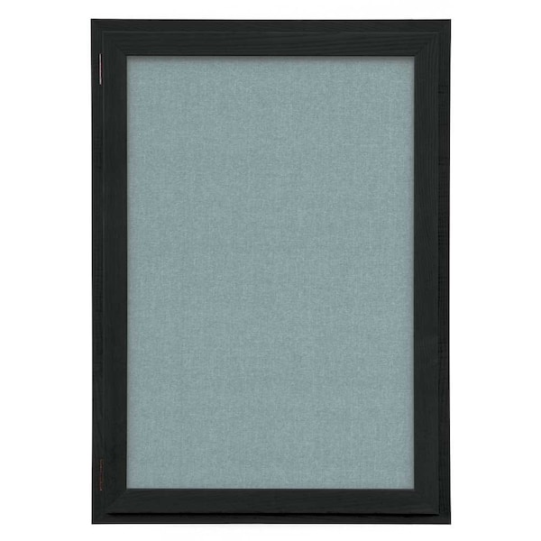 United Visual Products Outdoor Enclosed Combo Board, 72"x36", Black ...