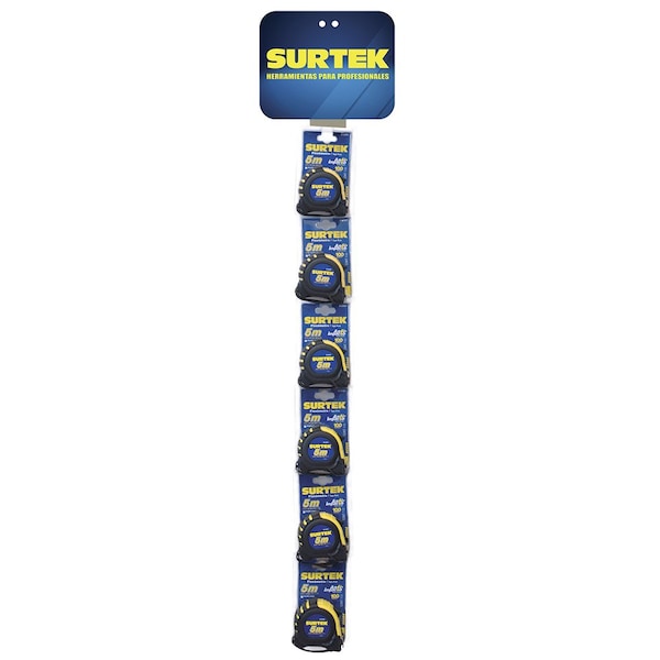 Surtek Merchandising Strip Display With AntiImpact Measuring Tapes ...