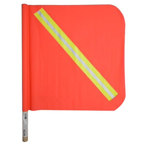 Surtek Pvc Mesh Safety Flag 137607 | Zoro