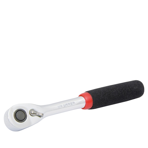 URREA 1/4" Drive, 48 Teeth, Pear Hand Ratchet, 5", - 4749H