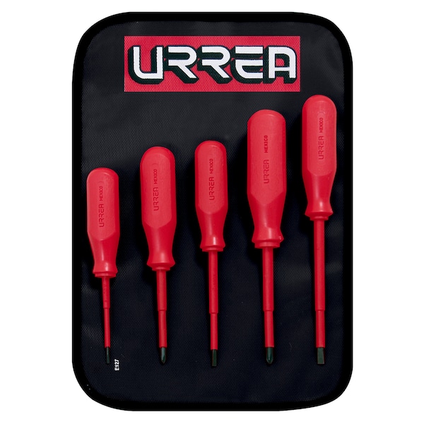 Urrea 1000V R-series screwdriver set 5PC 9700C | Zoro