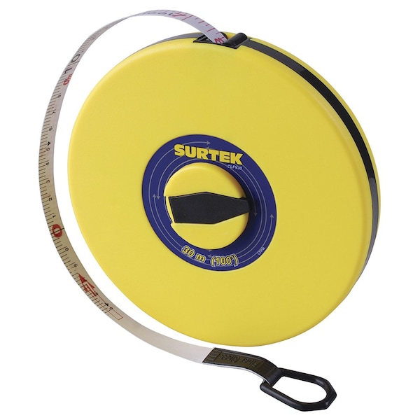 Surtek Long Fiberglass Measuring Tape 30M CLFV30 | Zoro