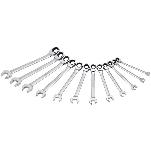 Urrea Metric Spline reversible ratcheting wrench sets (12 pieces ...