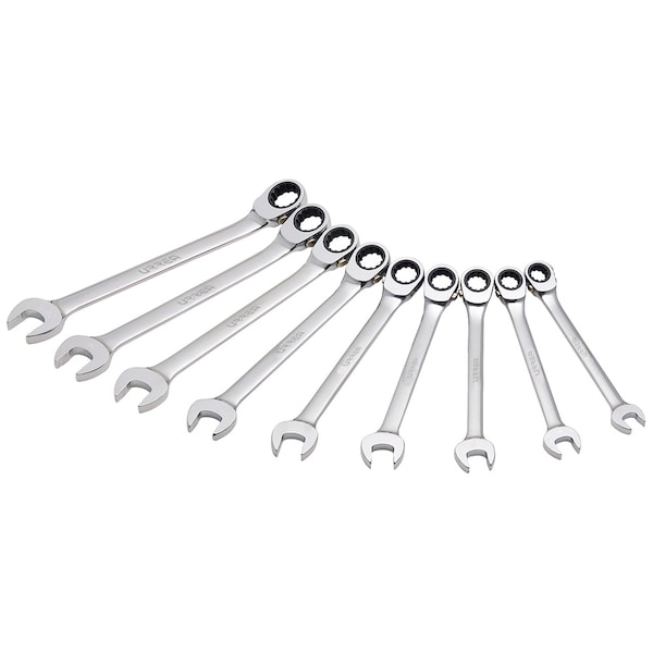 Urrea SAE Spline reversible ratcheting wrench sets (9 pieces). JLMC9R ...