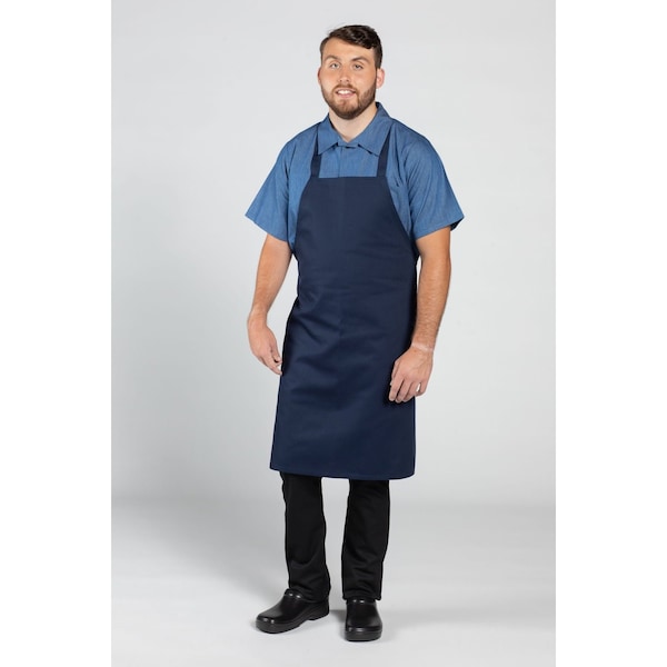 Uncommon Threads Classic Bib Apron Navy 3000-1600 | Zoro