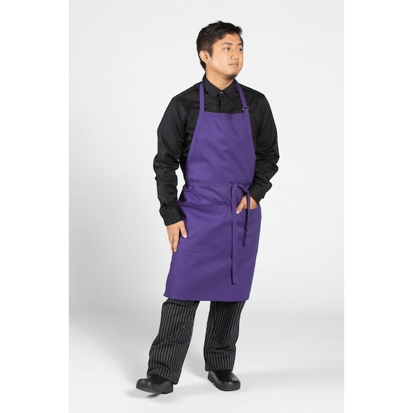 Uncommon Threads Adjustable Butcher Apron Purple 3018-1800 | Zoro