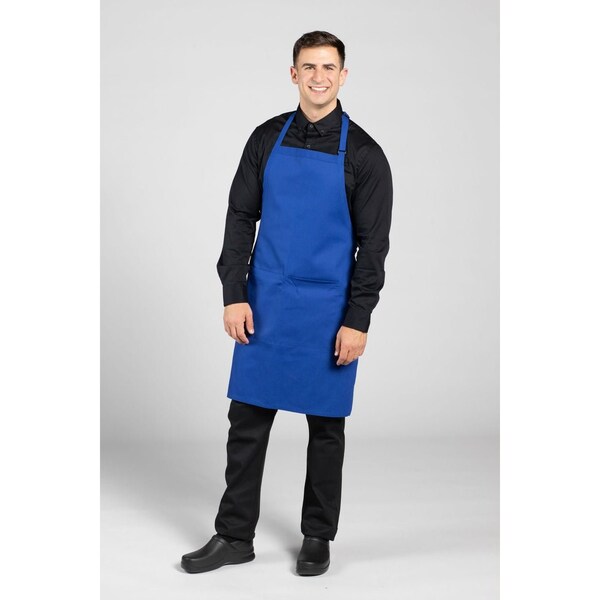 Uncommon Threads Adjustable Butcher Apron Royal 3018-2000 | Zoro