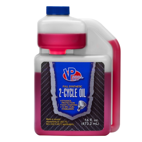 Vp Racing Fuels VP-SEF Full Synthetic 2-Cycle Oil 16oz 4-Pack 2908 | Zoro