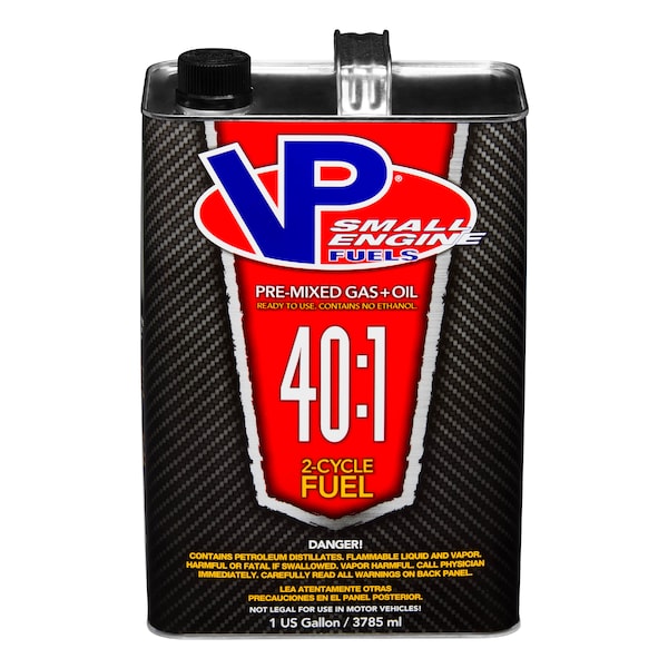 Vp Racing Fuels VP SEF 2-cycle 40:1 Premixed Small Engine Fuel 5 Gallon ...