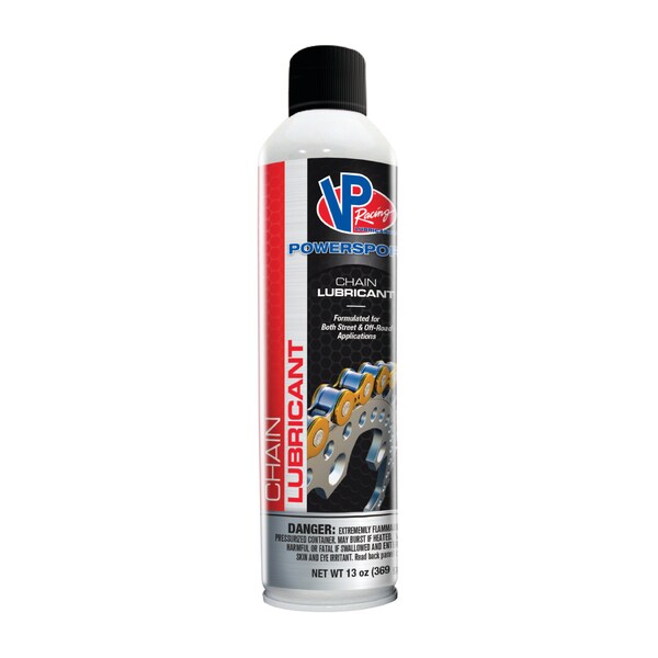 Vp Racing Fuels VP Chain Lubricant Aerosol 13oz 12-Pack VP7910020C | Zoro