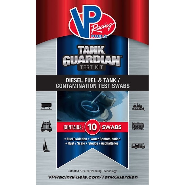 Vp Racing Fuels Diesel Fuel & Tank Contamination Test Kit (10 Swabs ...