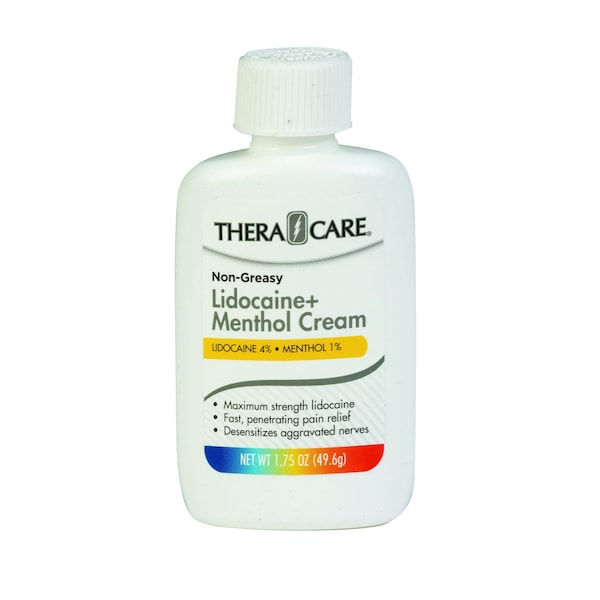 Theracare Pain Relief Lidocaine + Menthol Cream 19-931 | Zoro