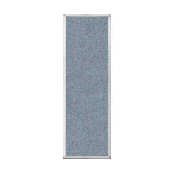 Versare Hush Panel Configurable Cubicle Partition 2' x 6' Powder Blue ...