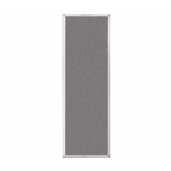 Versare Hush Panel Configurable Cubicle Partition 2' x 6' Slate Fabric ...