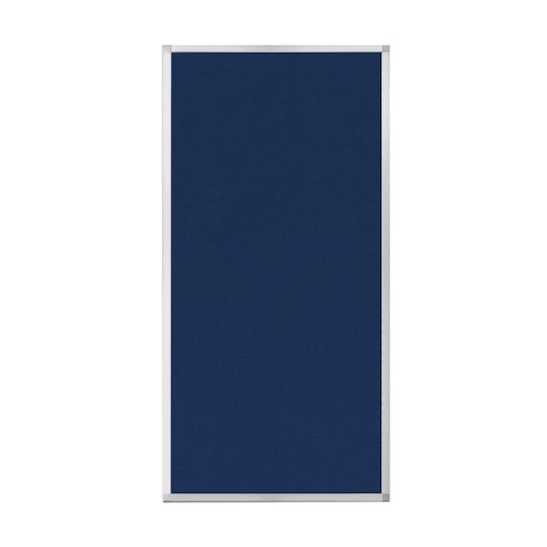 Versare Hush Panel Configurable Cubicle Partition 3' x 6' Navy Blue ...