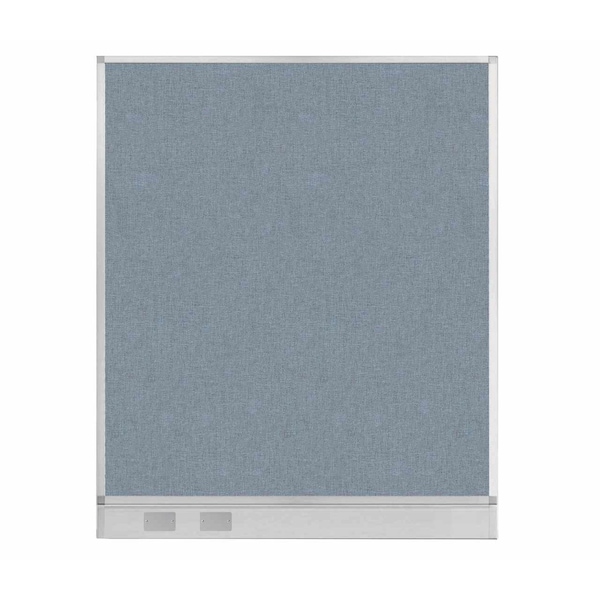 Versare Hush Panel Configurable Cubicle Partition 5' x 6' Powder Blue ...