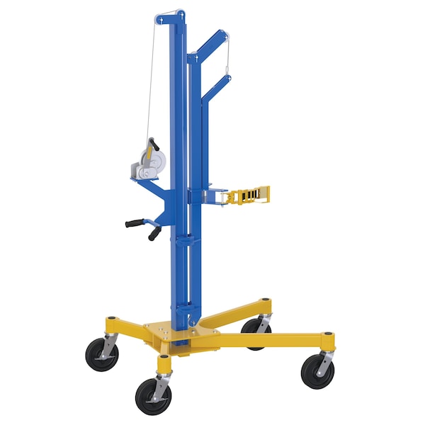 Vestil Steel Cylinder Lifter and Transporter, 300 lb Capacity, Blue CYL ...
