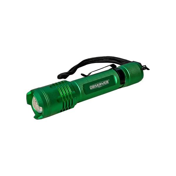 Observer Tools 1000 Lumen Pocket LED Rechargeable Flashlight Green OBS ...