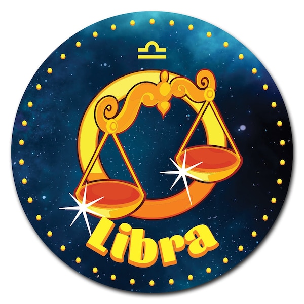 Signmission Libra Circle Corrugated Plastic Sign C-12-CIR-Libra | Zoro