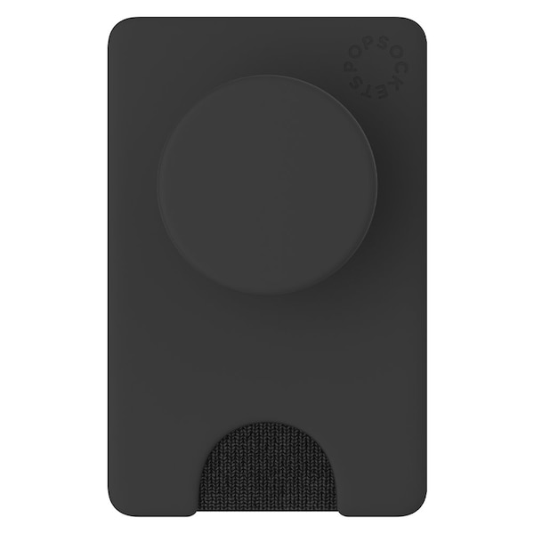 Popsockets PopWallet Plus with PopGrip, Black 801937 | Zoro