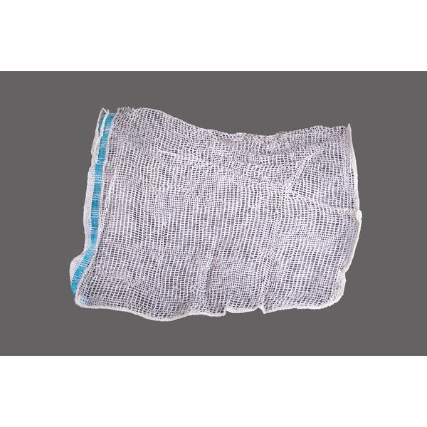 Volm White Leno Baler Bag 30lb, PK 100 BP180070C | Zoro