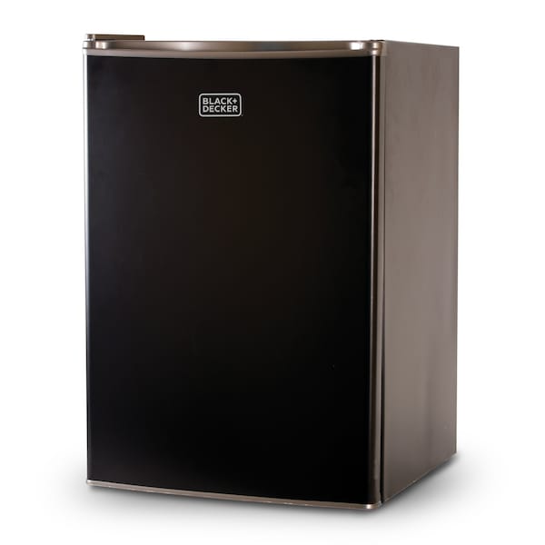 Black & Decker Compact Refrigerator Energy Star Single Door Mini Fridge ...