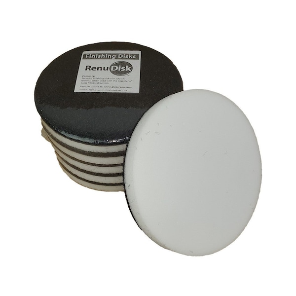 Glass Renu GlassRenu Foam Finishing Disk 6 Inch 106-4567 | Zoro