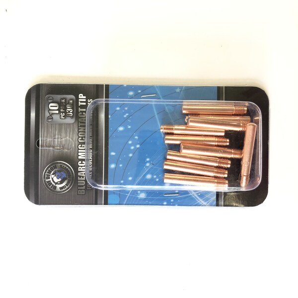 Blue Demon MIG CONTACT TIP, .030IN X 10PC PACK, FOR BLUEARC 200MSTI ...