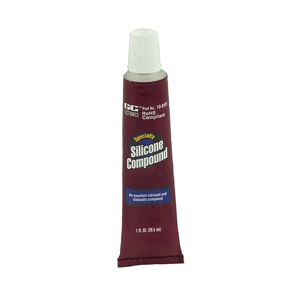 Gc Electronics Silicone Dielectric Compound 1 oz Tube 10-8101 | Zoro