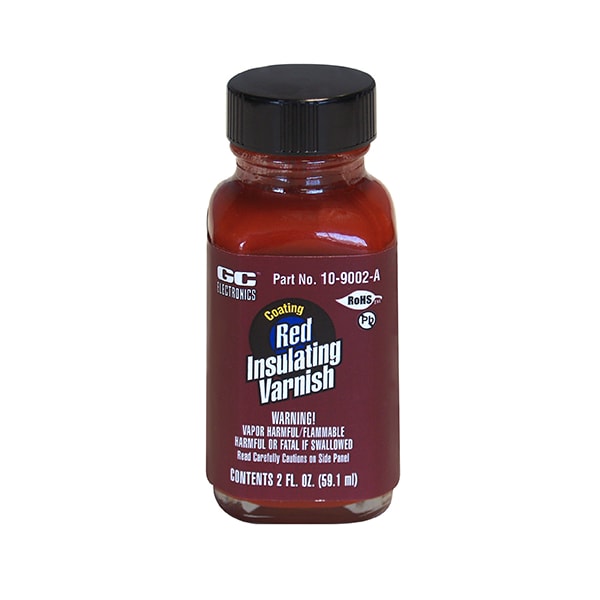 Gc Electronics Coating Red Insulating Varnish 2 oz 10-9002-A | Zoro