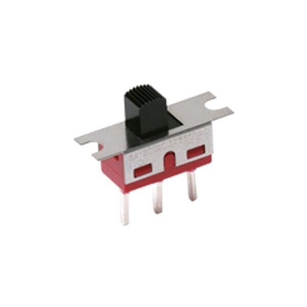 C&K Components Slide Switch, 3 Positions, Spdt, Latched, 0.02A, 20Vdc ...