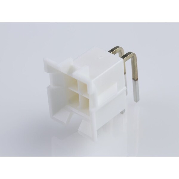 Molex Rectangular Power Connector, 4 Contact(S), Male, Solder Terminal ...