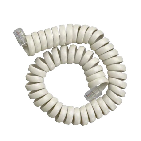 Gc Electronics Modular Handset Coil Cord 4Conductors 26Awg 12Ft 30-9519 ...