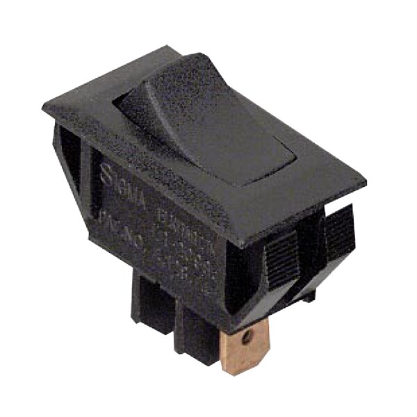 Gc Electronics Switch Rocker On Off SPST Quick Connect 16A 125V 35-3710 ...