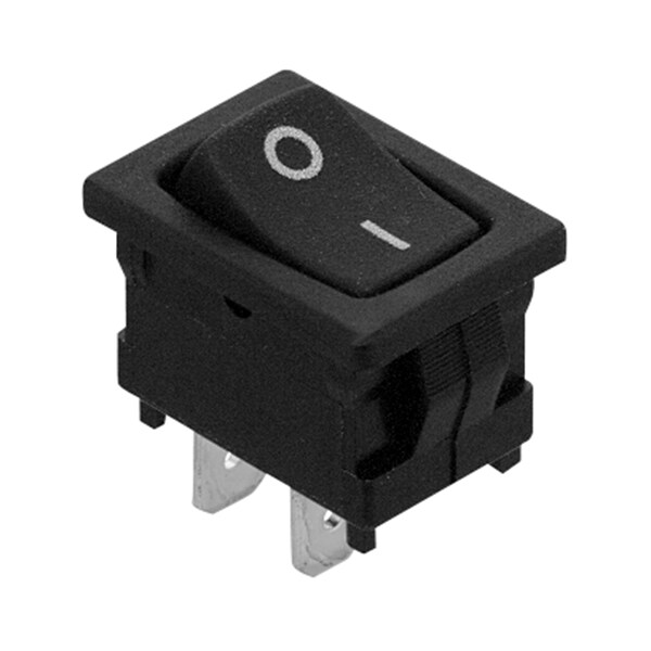 Gc Electronics Switch Rocker SPST 10A 125V QC 35-642 | Zoro