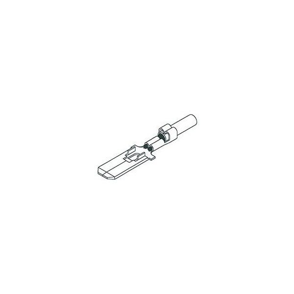 Molex Terminals .250 Slip On Tab Awg Lip On Tab Awg 18-14 357251800 | Zoro