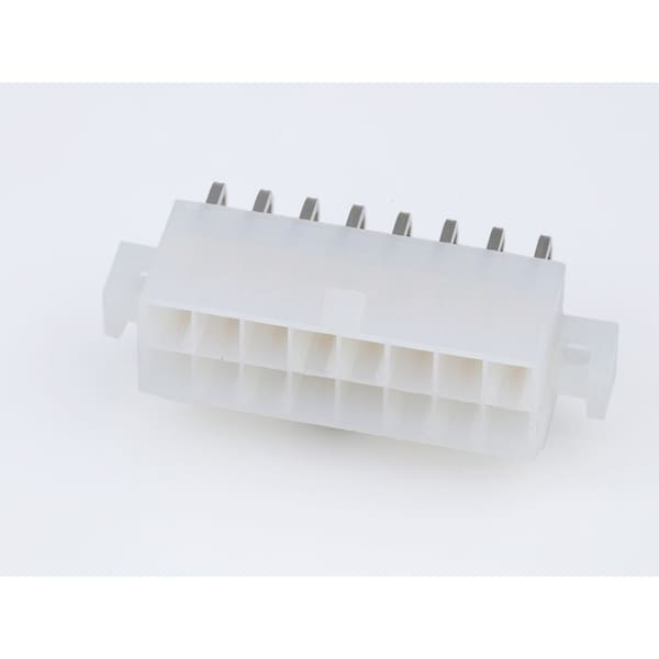 Molex Rectangular Power Connector, 16 Contact(S), Male, Solder Terminal ...